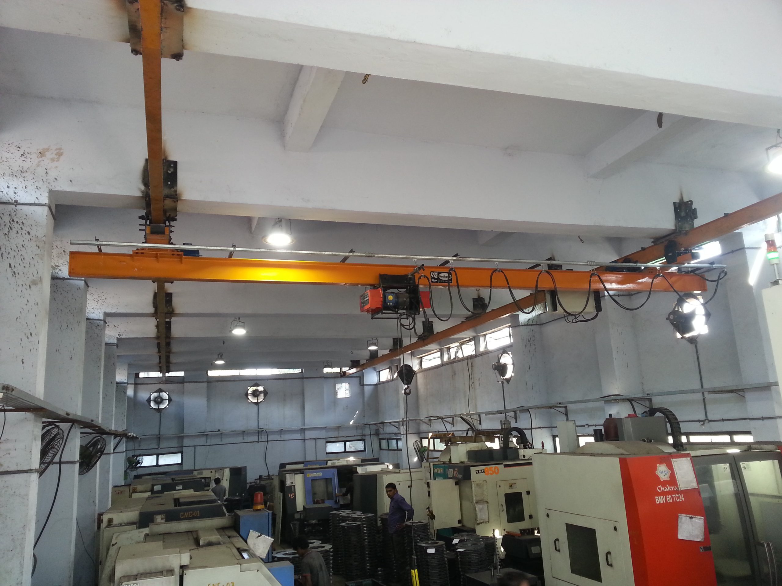 Underslung Cranes | Neelkanth Engineering